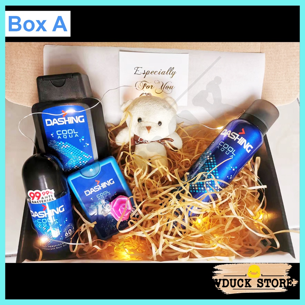 DASHING Set Perfume Hamper Gift Set lampu led dashing set for men ...