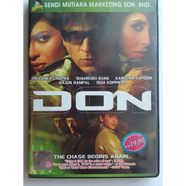 Like new Vcd Don (Shah rukh Khan) | Shopee Malaysia