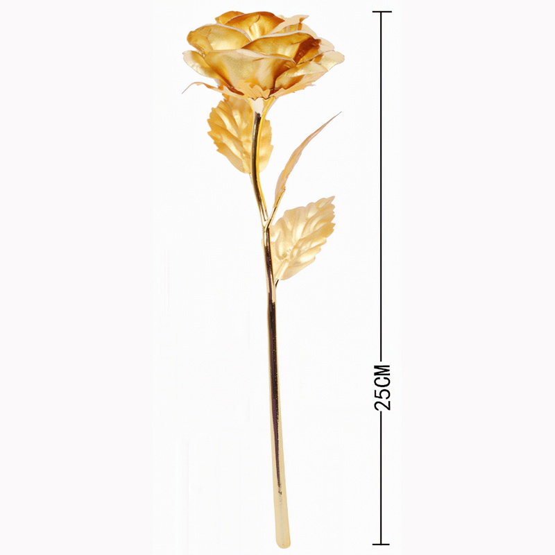 LED Artificial Flowers Rose/ 24K Gold Foil Rose Flower with LED Lights ...