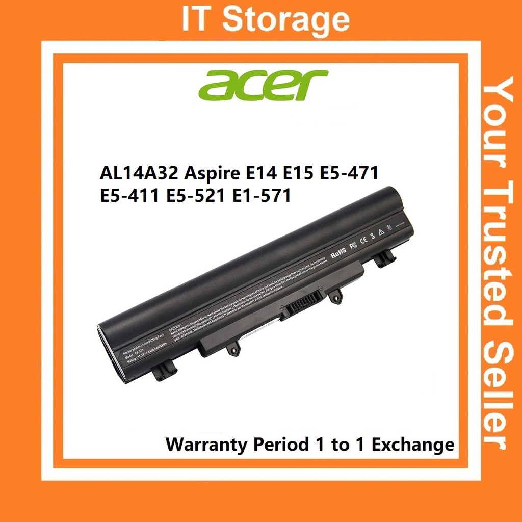 Acer Aspire E14 E15 E5-411 E5-421 E5-471 E5-521 E5-531 E5-551 E5-571 V3 ...