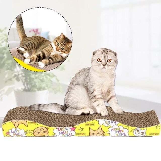 🐱musthave🐶 Cat Scratcher Corrugated Scratching Board Pad Kitten Claws ...