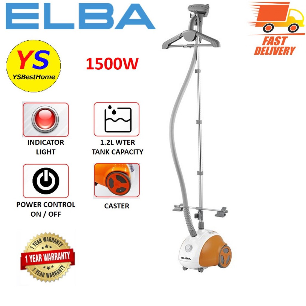 Elba Garment Steamer Iron EGSI-C1540 (OR) | Shopee Malaysia