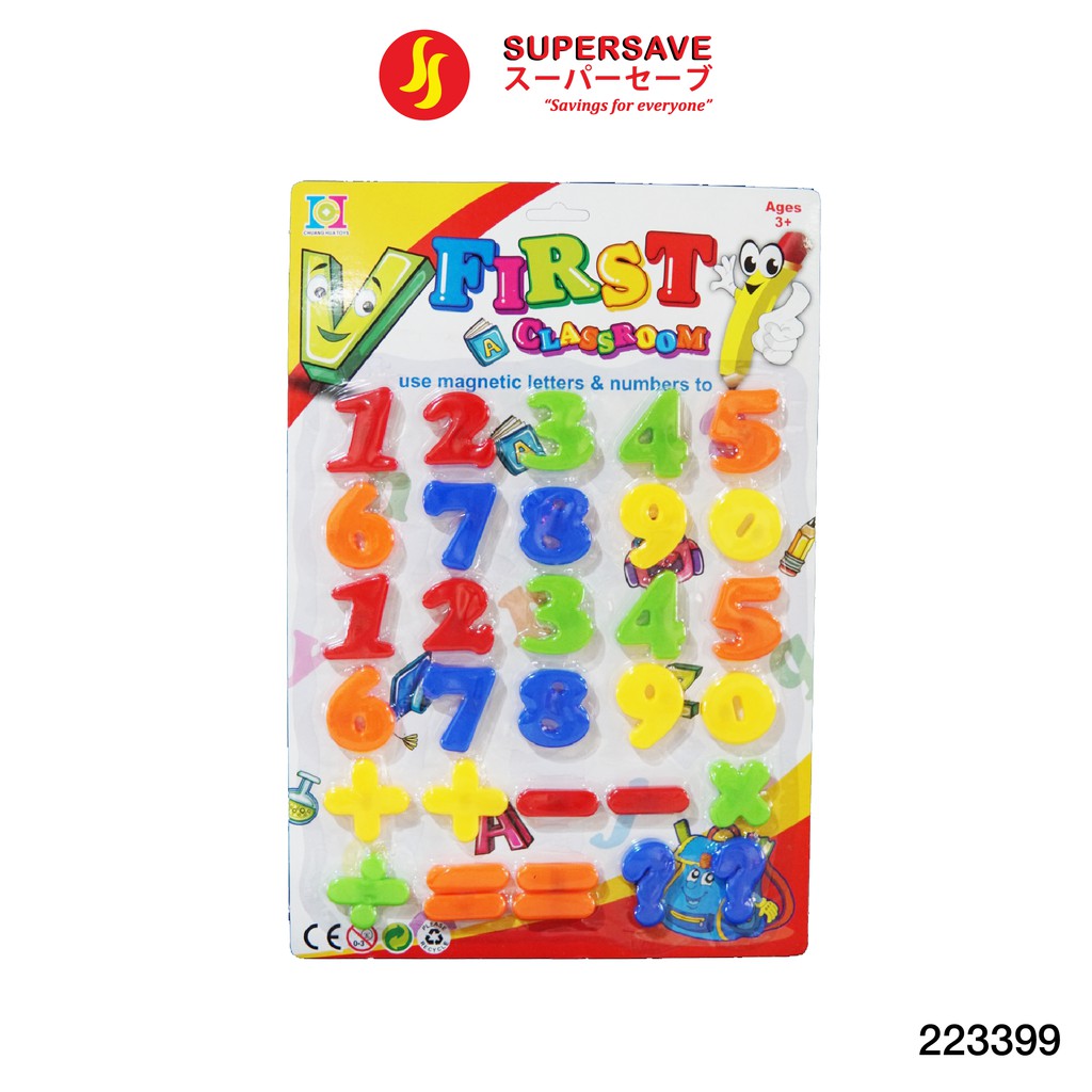 SUPERSAVE First Classroom Magnetic Number Symbols | Shopee Malaysia