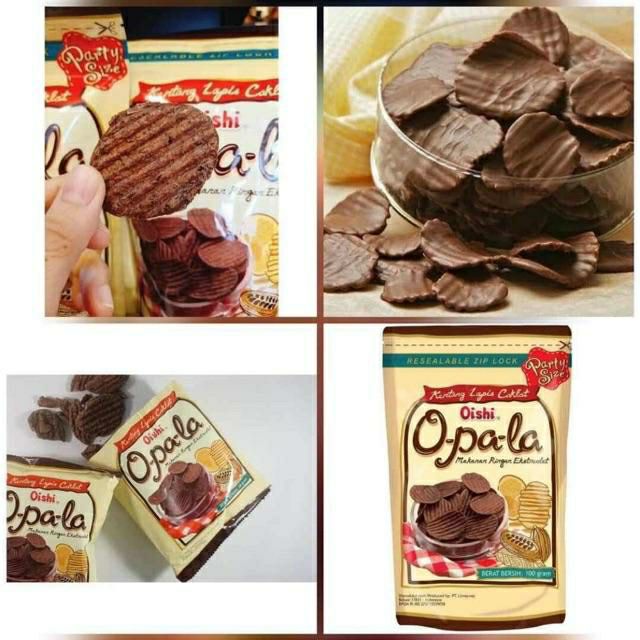 [HALAL] OPALA Chocolate Chips 100g | OPALA 巧克力薯片 100g | 网红必抢零食 | 现货 ...