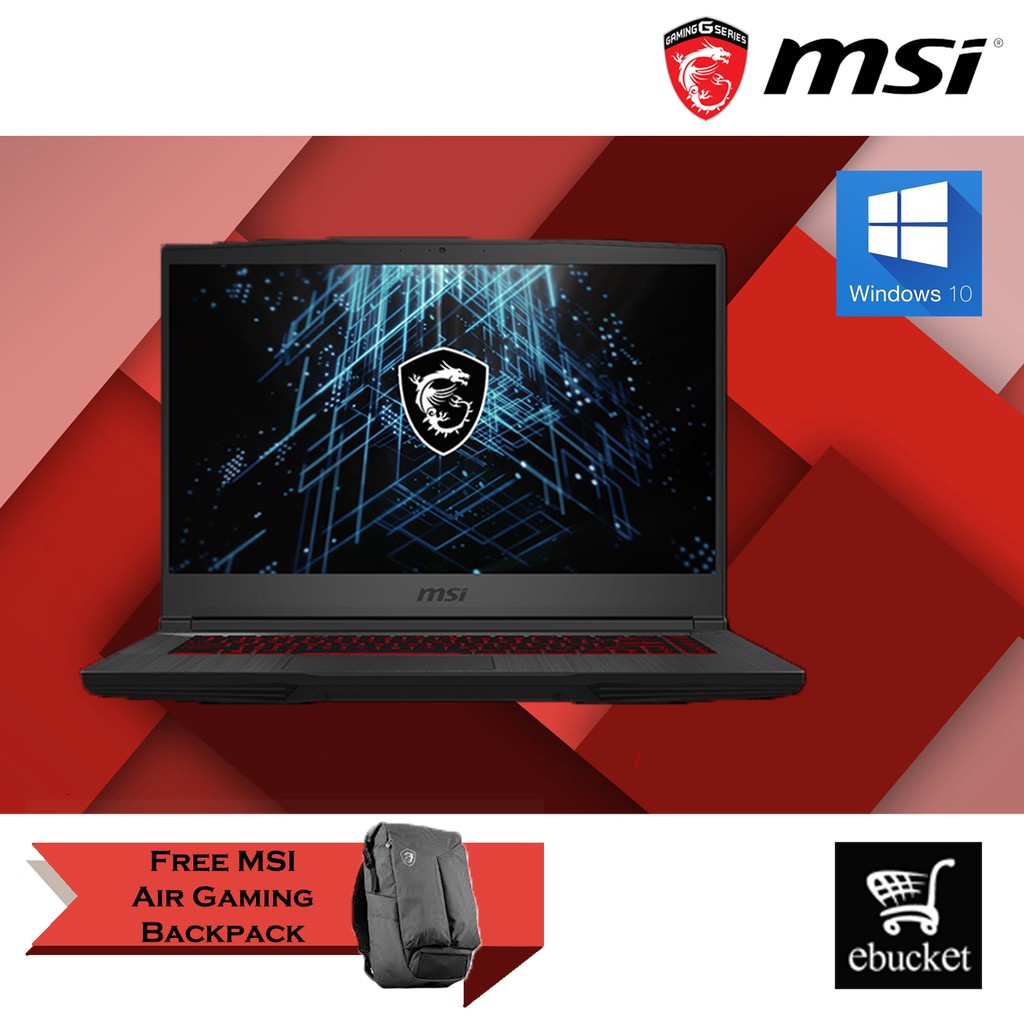 MSI GF65 10UE-423 / 10UE-422 15.6" 144HZ GAMING LAPTOP RTX 3060 ...