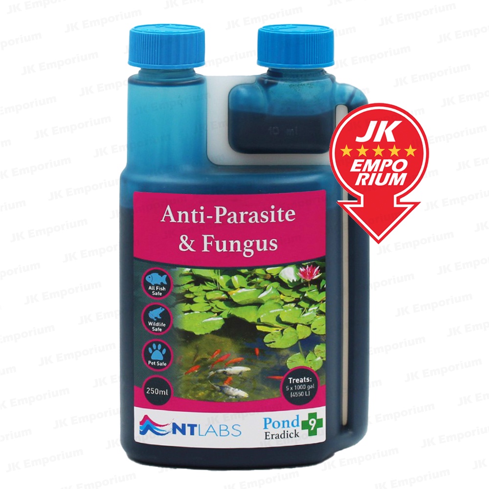 NTLabs Pond Eradick 1000ml Anti-Parasite Fungus Formalin Malachite ...