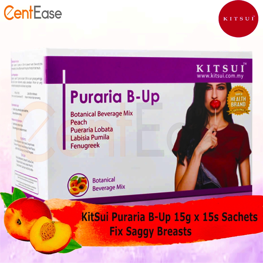 KitSui Puraria B-Up 15g x 15s Sachets - Fix Saggy Breasts | Shopee Malaysia