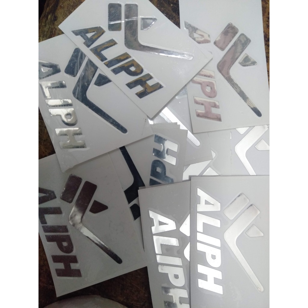 Aliph PVC Chrome Sticker stick on most surfaces | Shopee Malaysia