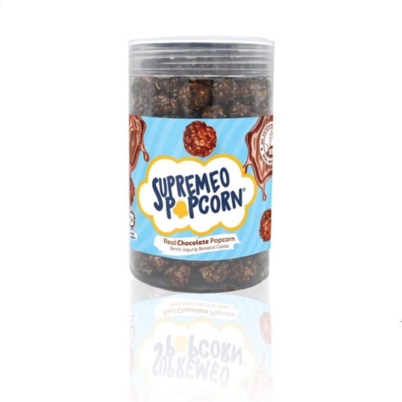 SUPREMEO Popcorn Caramel Butter Chocolate Flavoured 180g | Shopee Malaysia