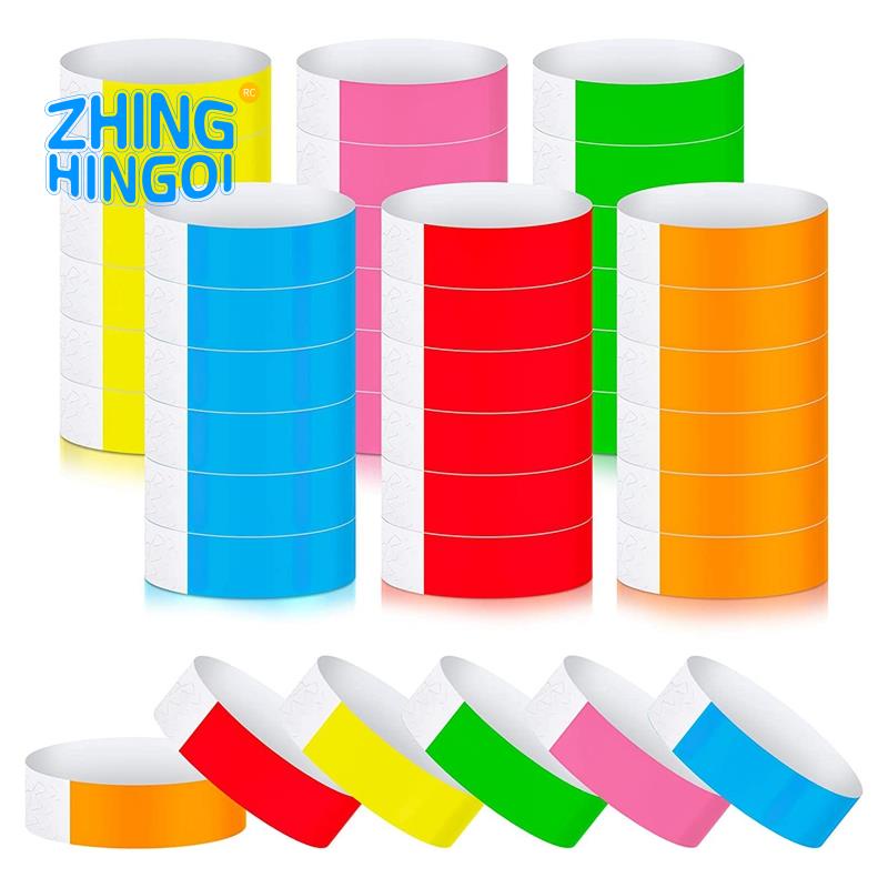 600Pcs Waterproof Hand Bands Neon Wrist Bands for Events Concert ...