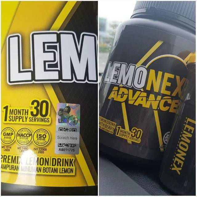 ORIGINAL LEMONEX & LEMONEX ADVANCE HQ ( HACCP ) | Shopee Malaysia