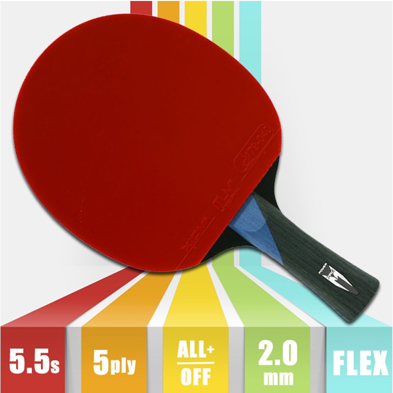 Xiom MUV M 5.5 S Table Tennis Racket | Shopee Malaysia