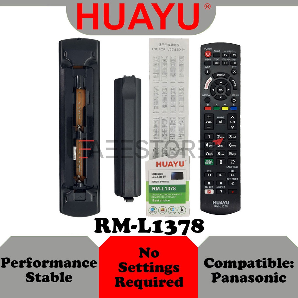 (Compatible: Panasonic ) Huayu Universal / Multi TV / Television / LCD ...