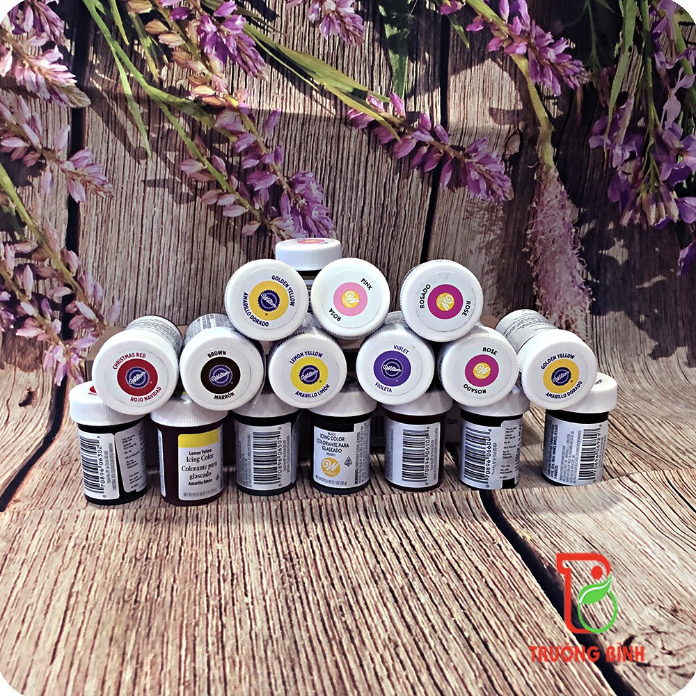 Wilton food coloring (many colors) - 1oz (28,3g) | Shopee Malaysia