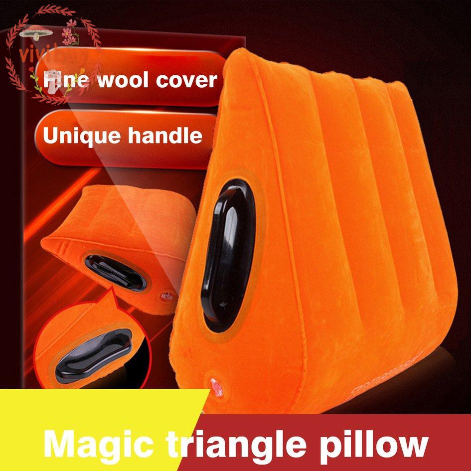 1 piece Inflatable Position Magic Cushion Cotton+PVC flocking | Shopee ...