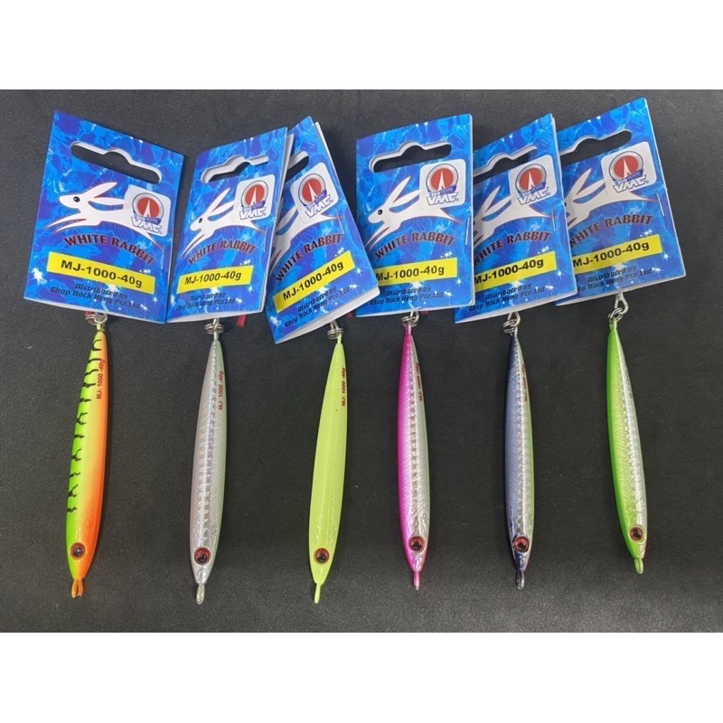🔥WHITE RABBIT METAL JIG 40g MJ 1000 /MJ 3000/ MJ 5000🔥 | Shopee Malaysia