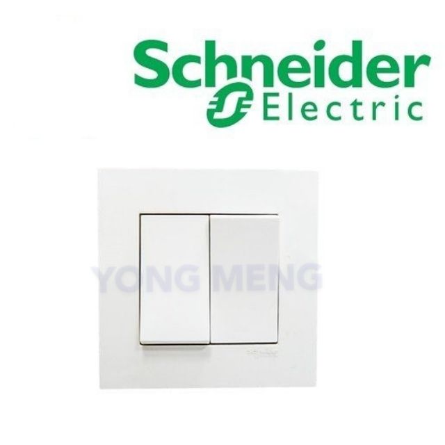 SCHNEIDER VIVACE 2 GANG 1 / 2 WAY LIGHT SWITCH KB32 | Shopee Malaysia