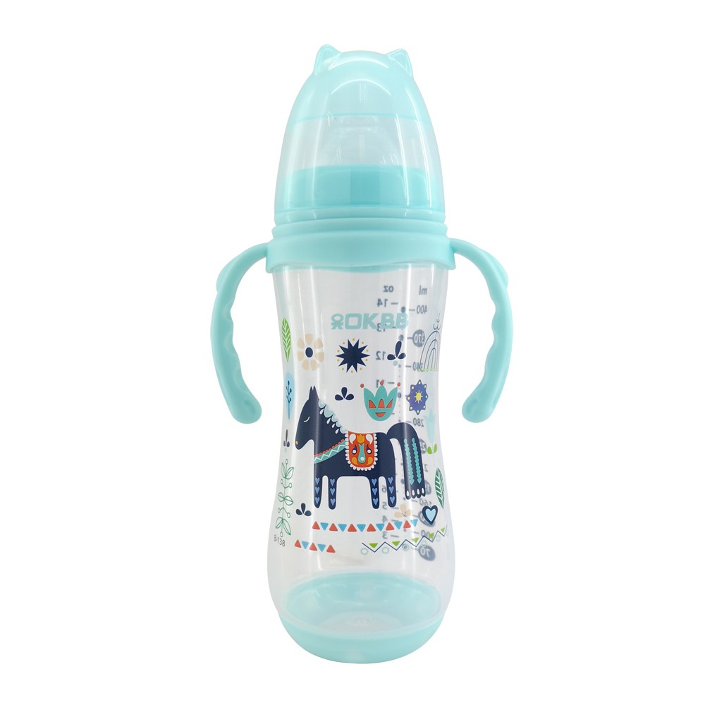 OKBB 14oz Wide Neck Feeding Bottle With Handle (B-138) | Shopee Malaysia