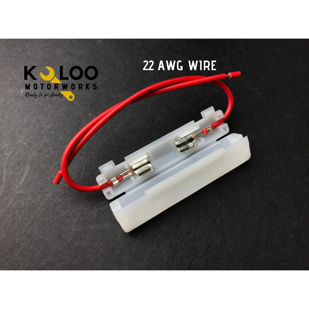 (Different Wire Size) Universal Motorcycle Fuse (Fius) Box/ Battery ...