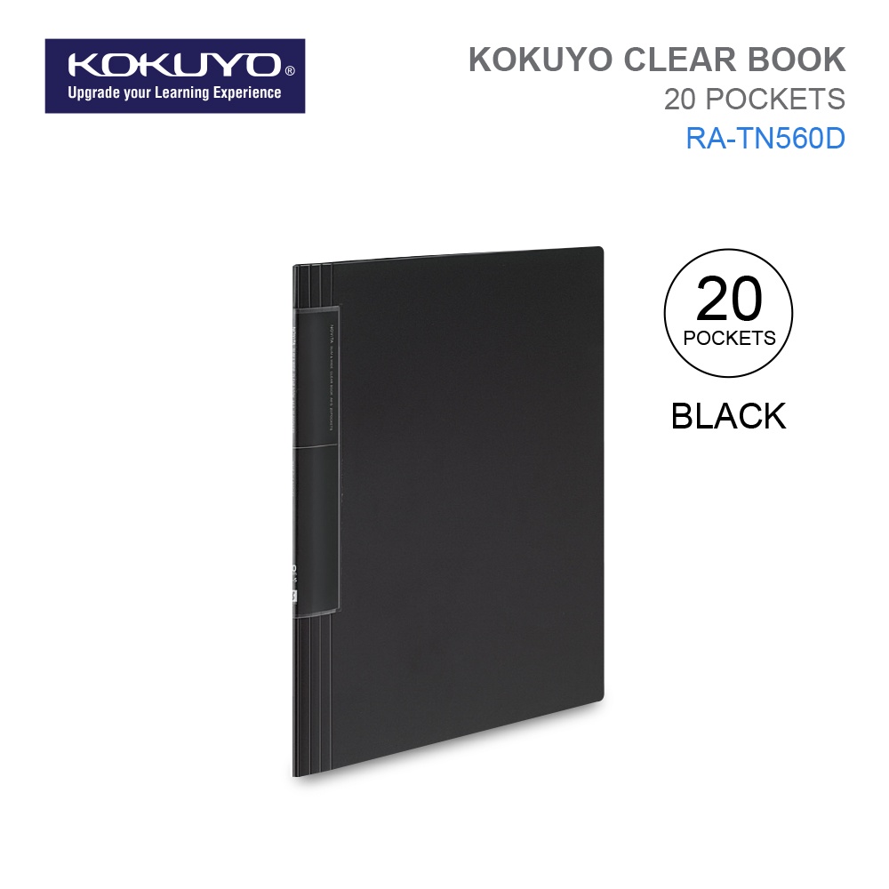 Kokuyo RA-TN560 Clear Book 20 pockets | Shopee Malaysia