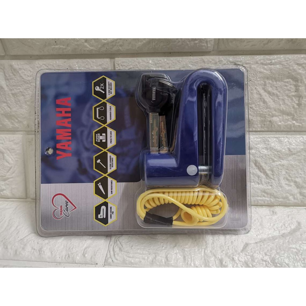 YAMAHA DISC LOCK 100% ORIGINAL !!! | Shopee Malaysia