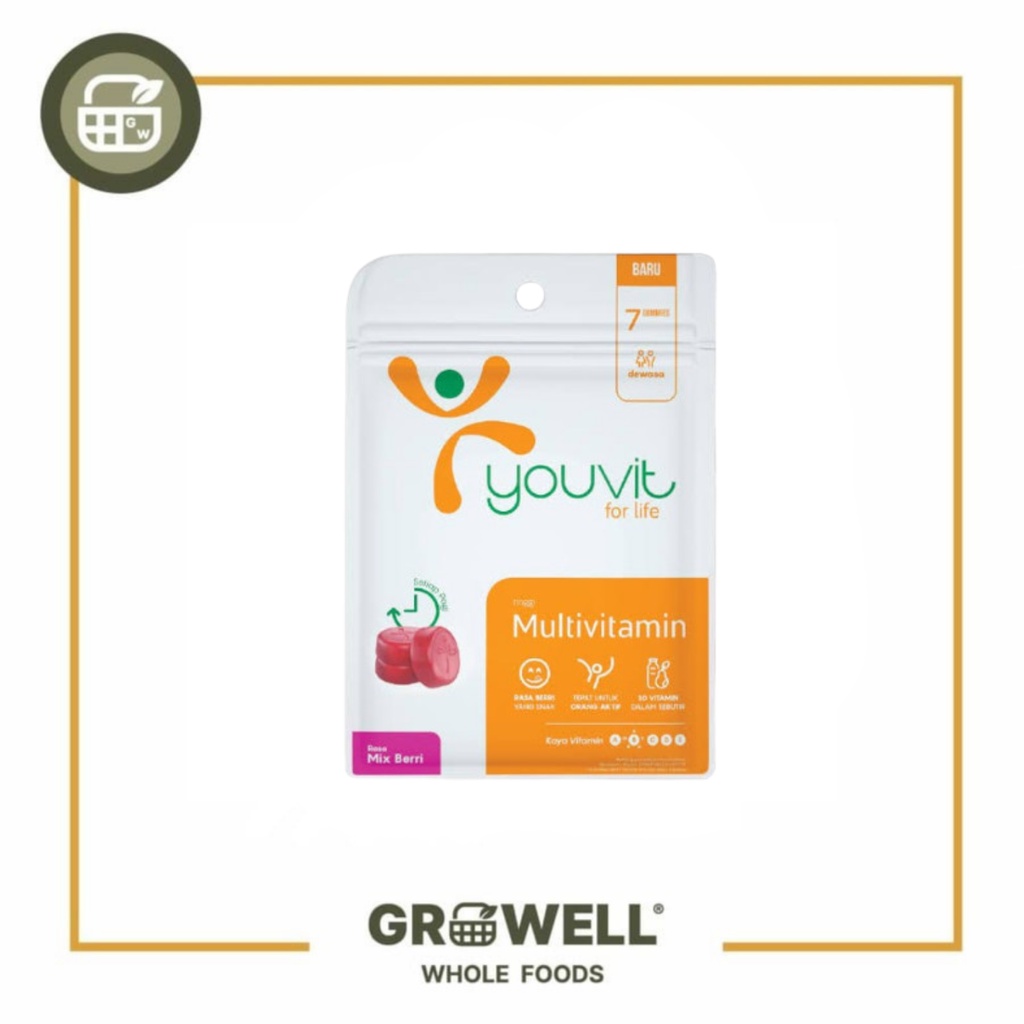 Youvit ADULT MULTIVITAMIN 7 DAY | Shopee Malaysia