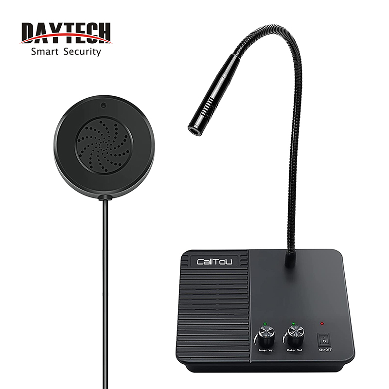 Daytech Window Speaker Intercom System Anti-Interference Counter Interphone System Model WI11 ...