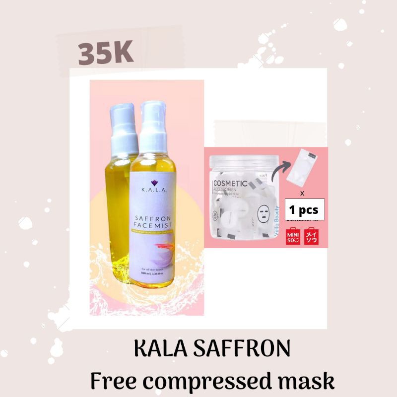 Kala Saffron (Free Compressed Mask Miniso) | Shopee Malaysia