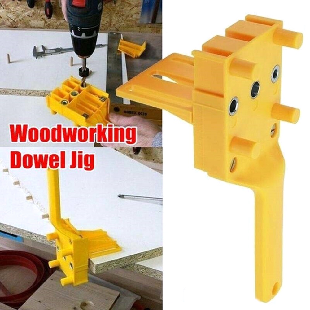 Quick Wood Doweling Jig ABS Plastic Handheld Pocket Hole Jig System ...