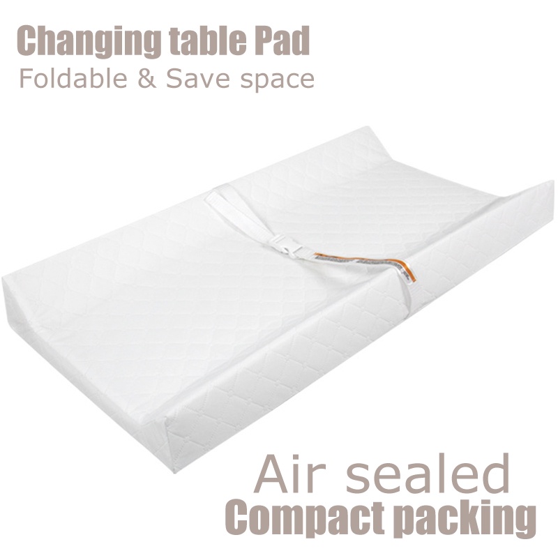 Foldable Changing table Pad EVA waterproof and with Safty Strap nursery ...