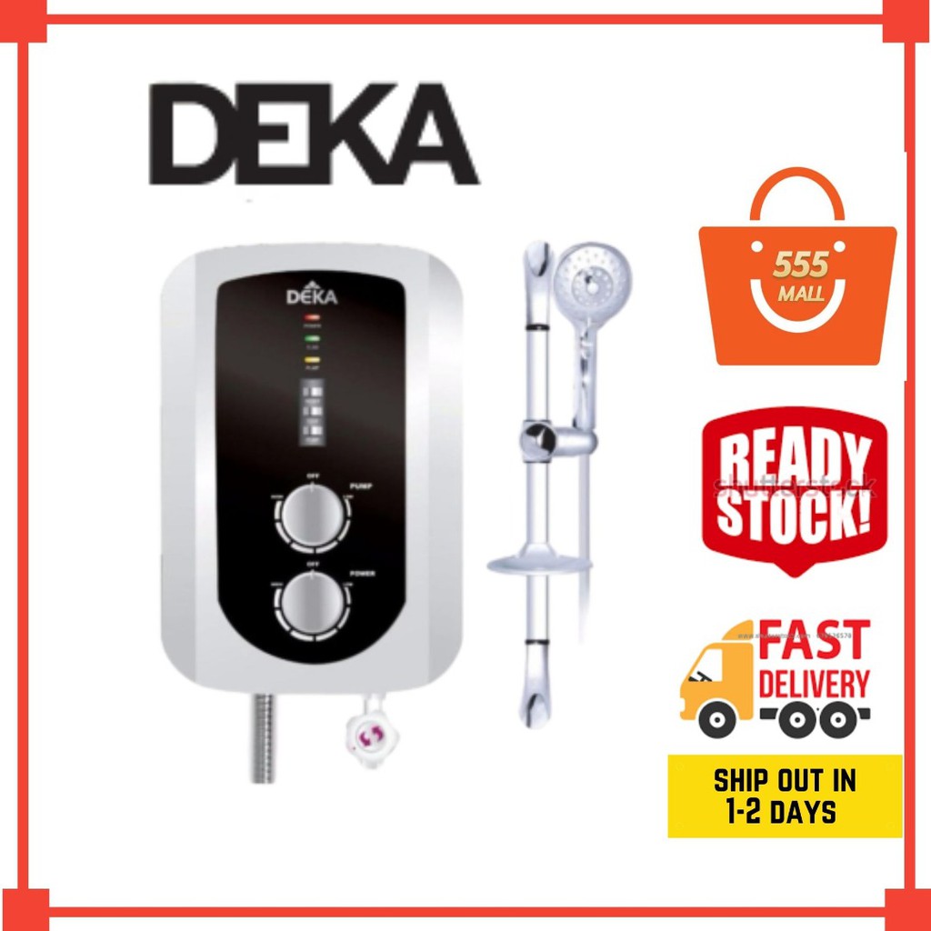 Deka Turbo Jet Pump Water Heater With Pump & Double Safety Thermostat ...