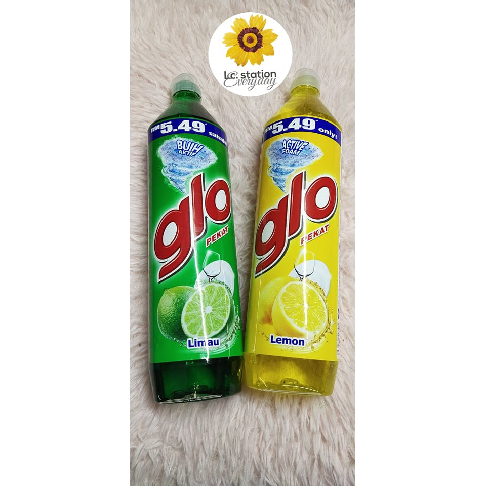 GLO Active Foam Dishwashing Liquid - Lime & Lemon (800 ml) | Shopee ...