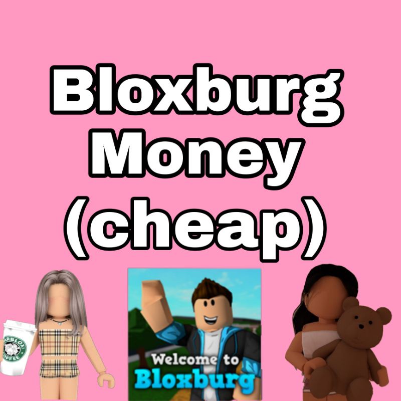 Bloxburg Cash Money Bucks Roblox Cheap Money Shopee Malaysia