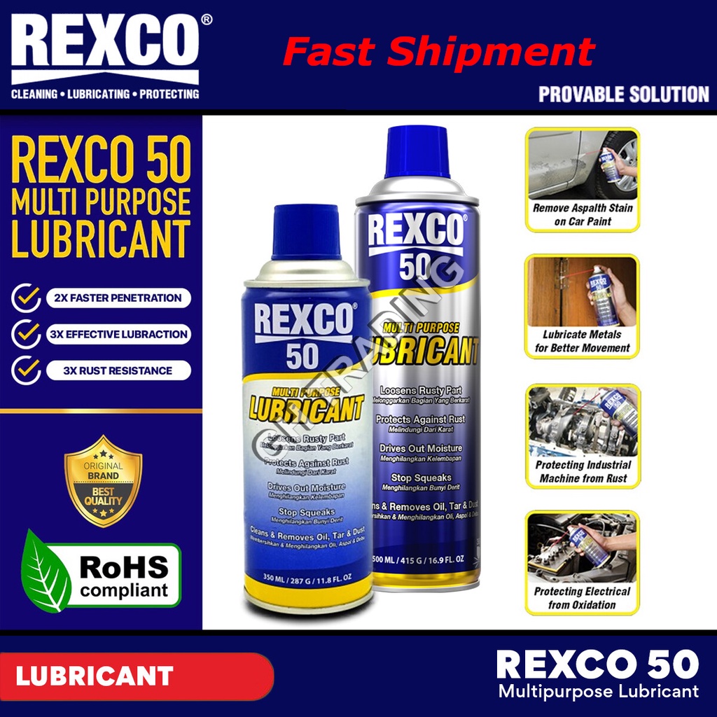 Lubricant Rexco 50 Sticker Remover Multipurpose Lubricants Anti Rust ...