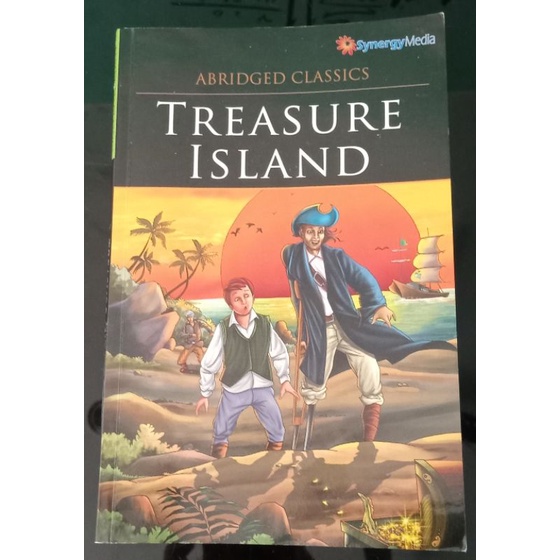 English Learning Book Treasure Island - Abridged Classics (Preloved ...