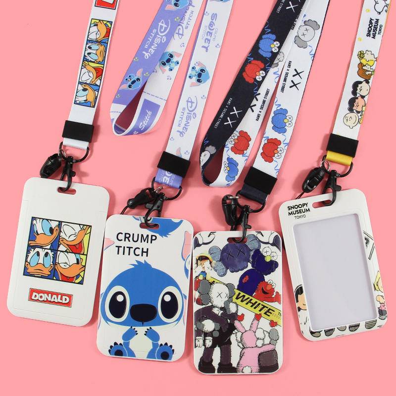 Donald duck card case cartoon style card cover card holder cartoon work ...
