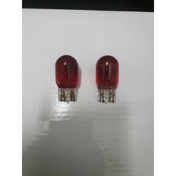 [Ready Stock🔥] T20 Bulb Red T20 Merah Lampu Albino T20 Double Pin Lampu ...