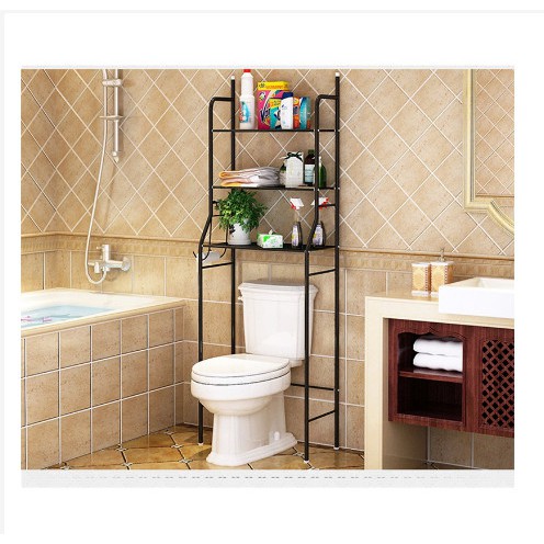 !! CLEARENCE SALE !! 3 Tiers Shower Rak Bathroom Cabinet and Toilet ...