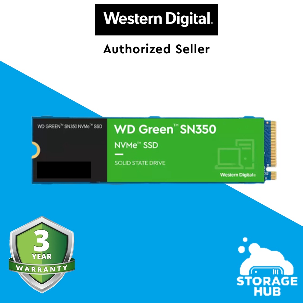 Western Digital WD Green SN350 240GB / 480GB / 1TB / 500GB / 2TB NVMe ...