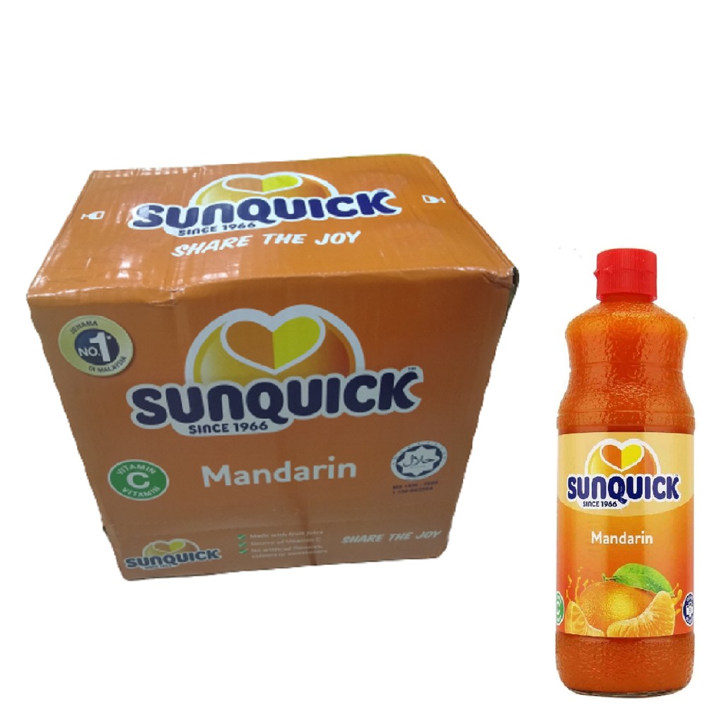 Sunquick Fruit Drink Base Jumbo (700mlx6) - Mandarin | Shopee Malaysia