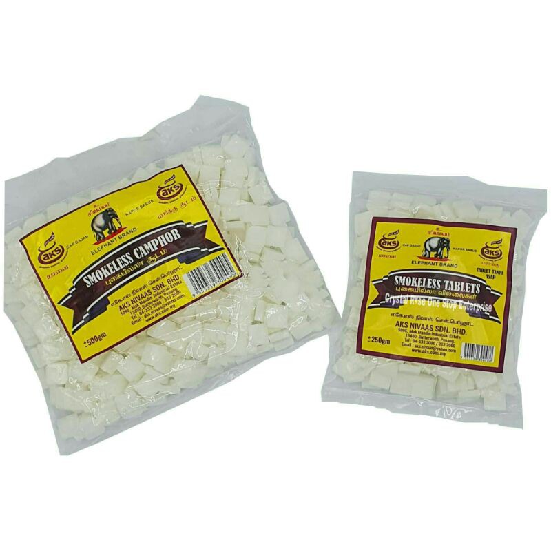 AKS & Aboorvass Smokeless Camphor | Shopee Malaysia
