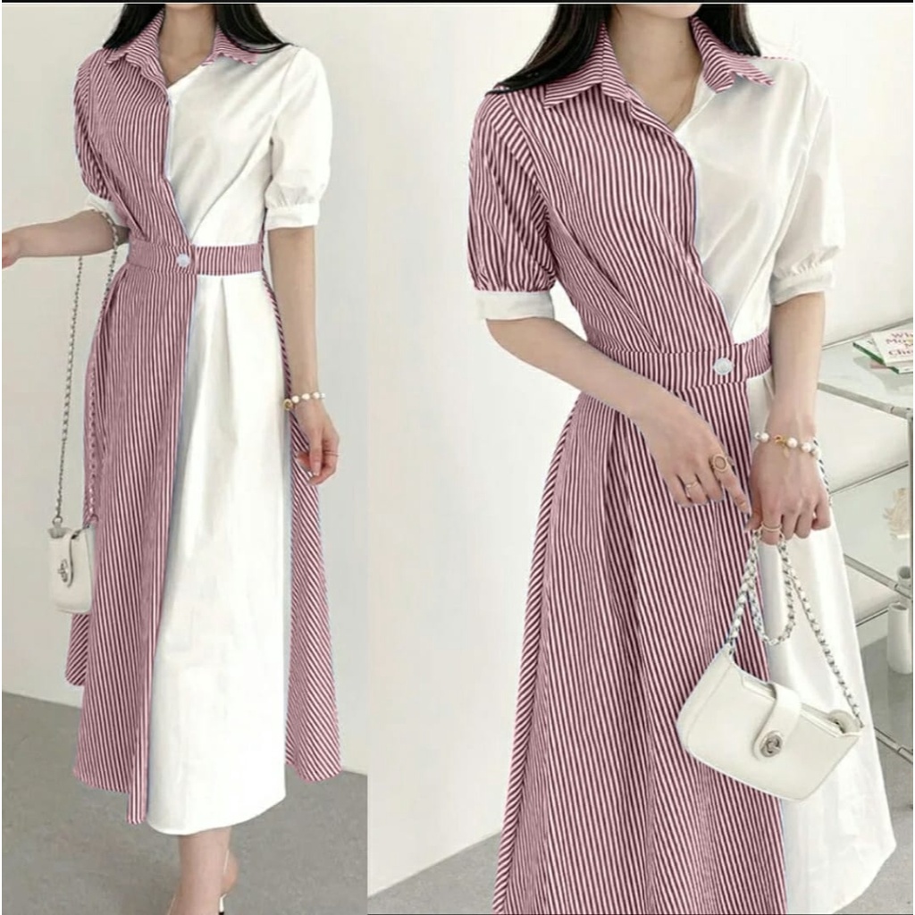 Fwg - SAMI SALUR DRESS / FLOW DRESS / WOMEN'S FASHION / LONGDRESS / KONDANGAN DRESS / WOMEN'S ...