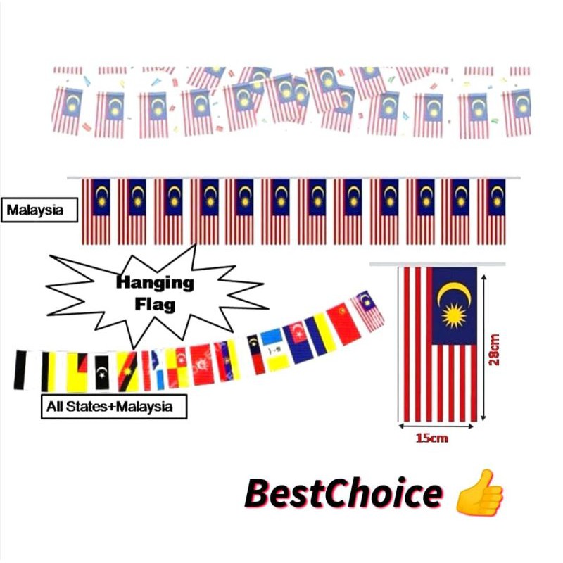 Malaysia Bunch Flag /Bendera Malaysia Banting | Shopee Malaysia