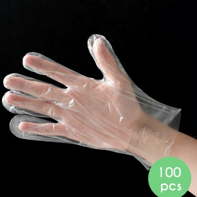 Gloves plastic disposable kitchen hygienic (single use) 一次性手套 sarung ...