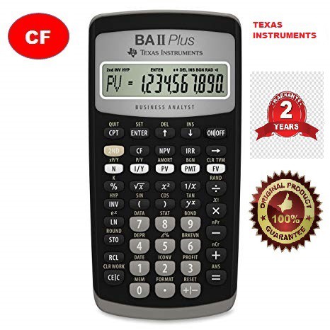 Texas Instrument BA II PLus Financial Calculator ba ii plus | Shopee ...