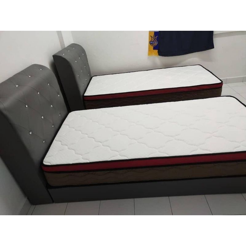 [3 Days Delivery KL & Selangor] Katil Single Divan | Katil Bujang ...