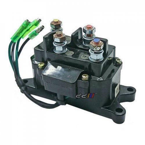 12V 200AMP ATV Winch Solenoid Relay Contactor Winch Control Solenoid ...