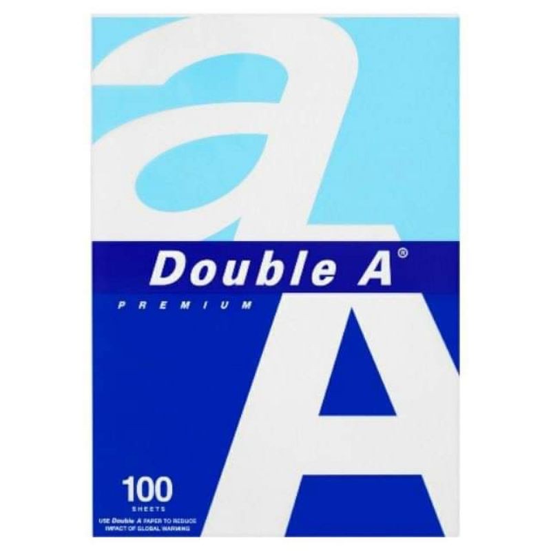 Double A Copier Paper A4 (80g x 100's) | Shopee Malaysia