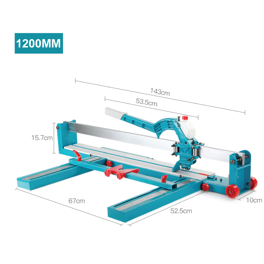 1000mm 1200mm Tile Cutter With Laser Manual Heavy Duty Ceramic Cutter Free 15000M Cutting Wheel ...