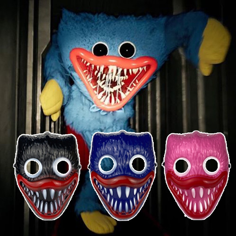 2022 Anime Huggy Wuggy FaceMask Character Poppy Playtime Huggy Wuggy ...